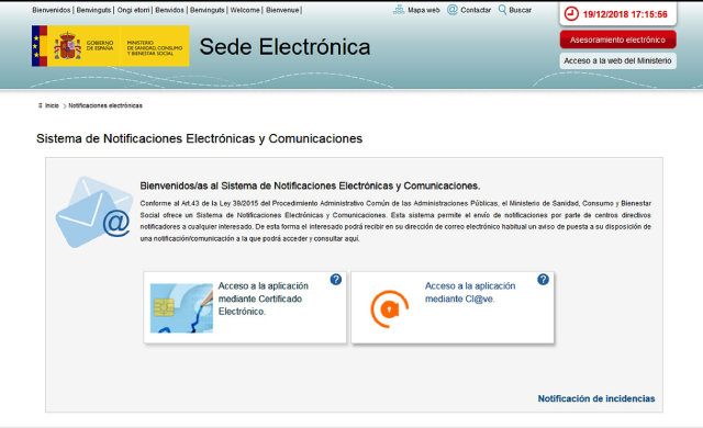 Nueva vía de notificación para homologación de médicos