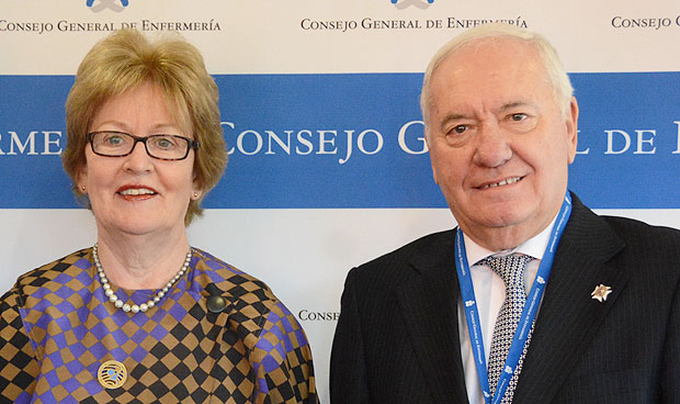 Annette Kennedy y Florentino Pérez Raya