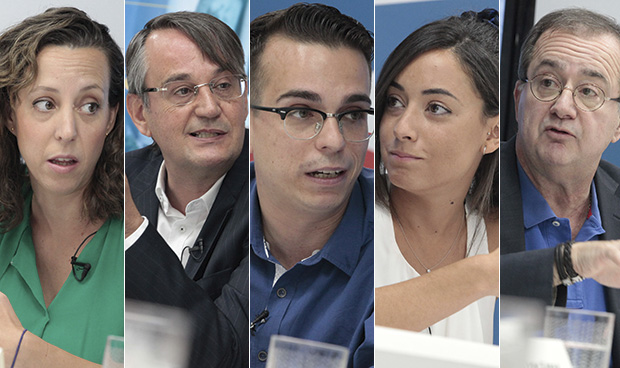 Mar Rocha, Pedro Clemente, Carlos Mercader, Paula Sánchez-Seco y Fidel ...