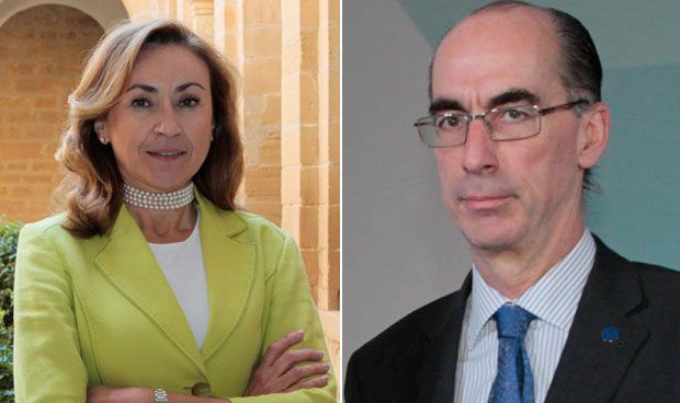 María Martín y Jesús Vázquez Almuíña