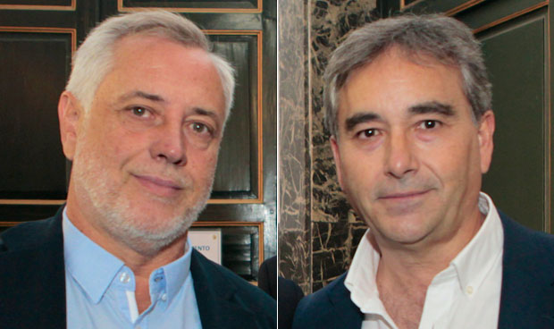 Víctor Aznar y Manuel Cascos